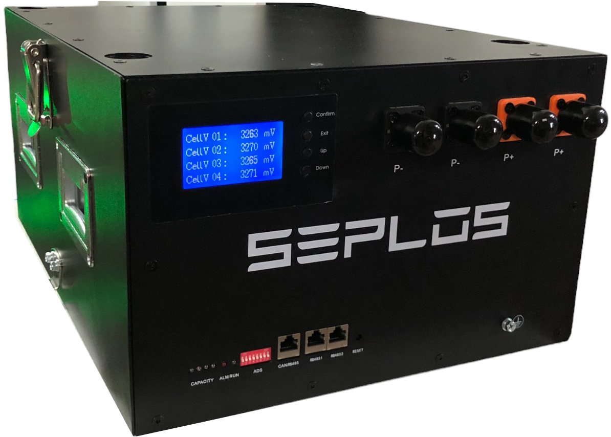 Pin Lưu Trữ Điện SEPLOS 51.2v-105Ah