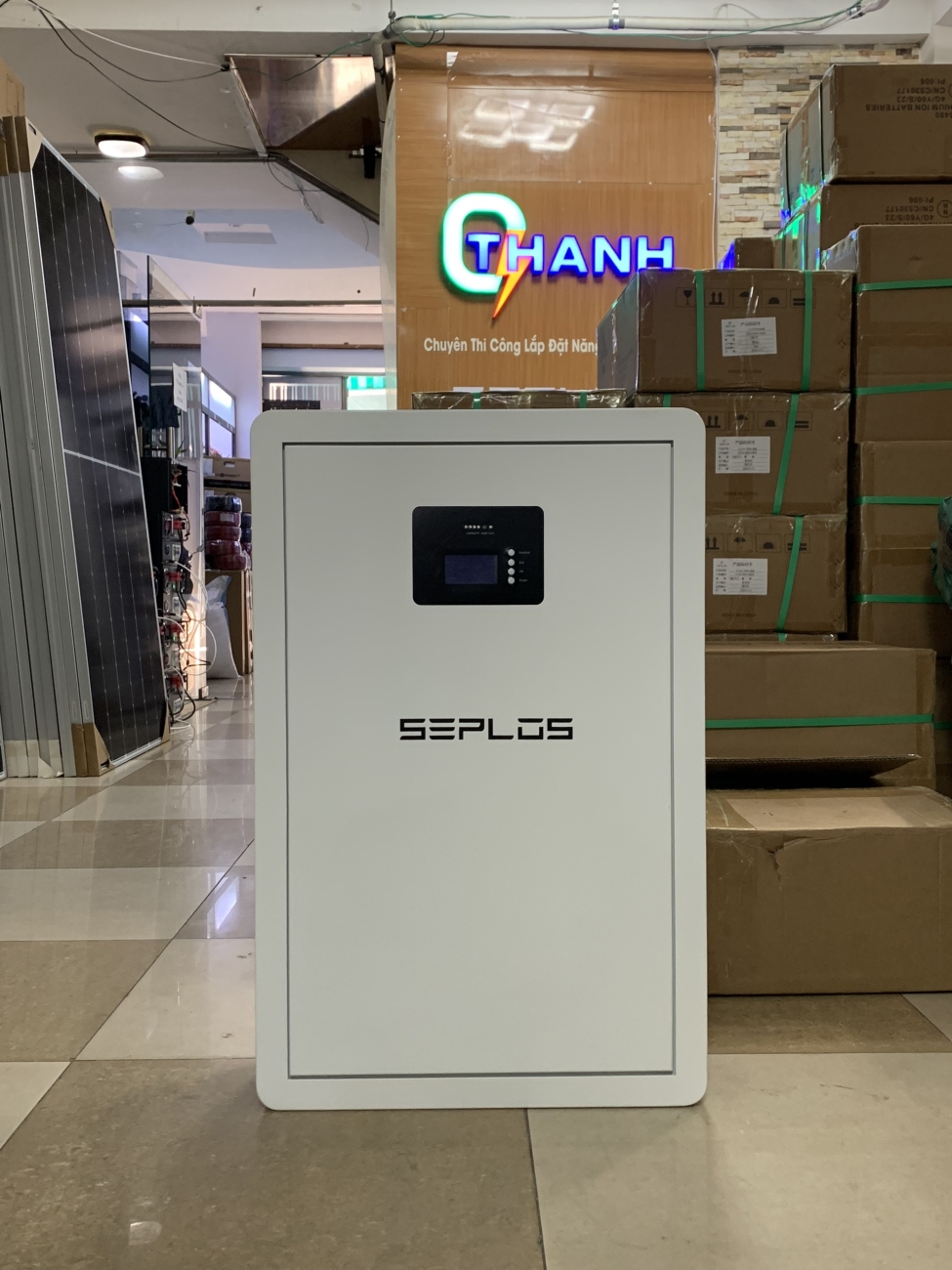 Pin Lưu Trữ Điện Năng Lượng Mặt Trời SEPLOS 51.2v-208Ah